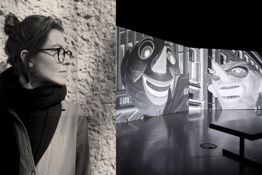 de lage landen Kunstenaar Daria Kiseleva ontleedt de grote taart van de ...