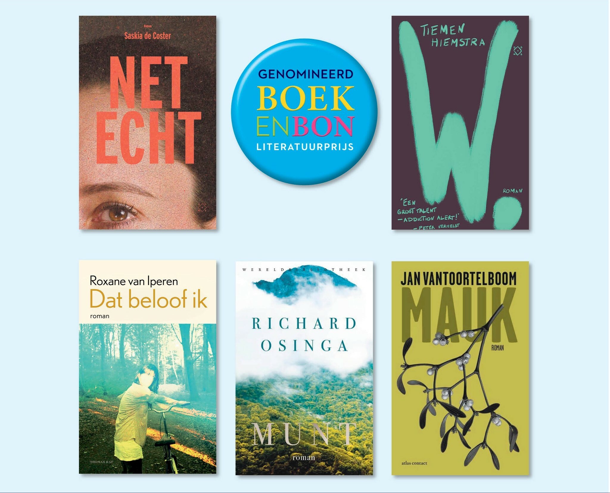 de lage landen Shortlist Boekenbon Literatuurprijs 2023: Saskia De ...