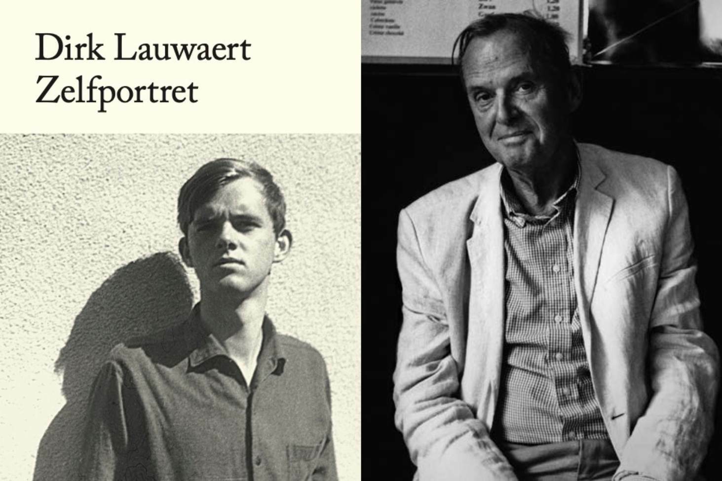 de lage landen ‘Zelfportret’ toont Dirk Lauwaert als een koortsachtige ...