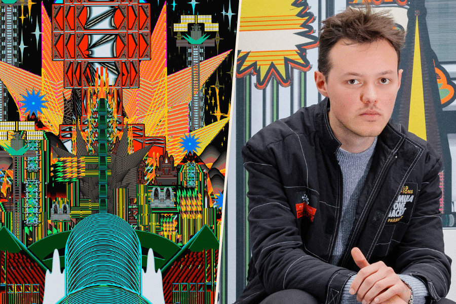 de lage landen Kunstenaar Victor Verhelst, alchemist van de digitale wereld