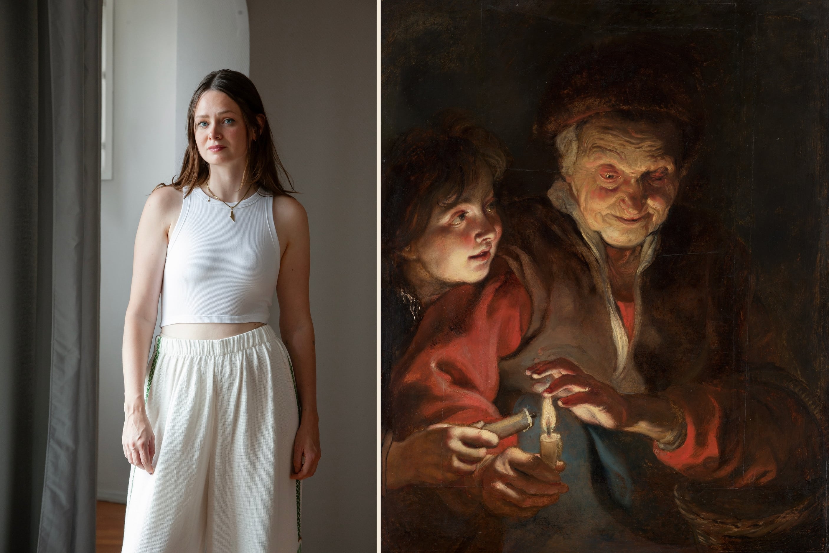 de lage landen Frances Welling - brandstuk